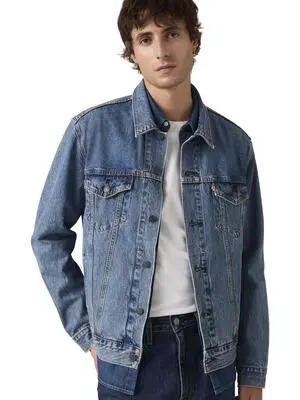 Amiri Core Double Slanted Trucker Jacket In Black | Editorialist